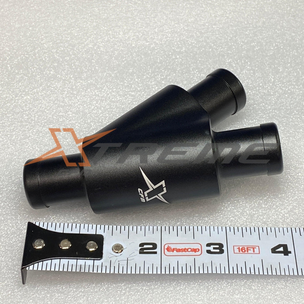 Billet Y-Block - Barbed Hose Ends